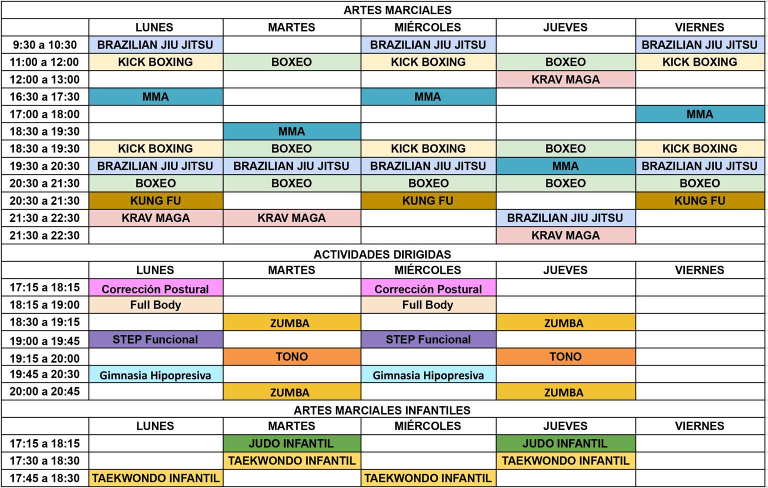 Horarios XFIT Eixample - xFIT